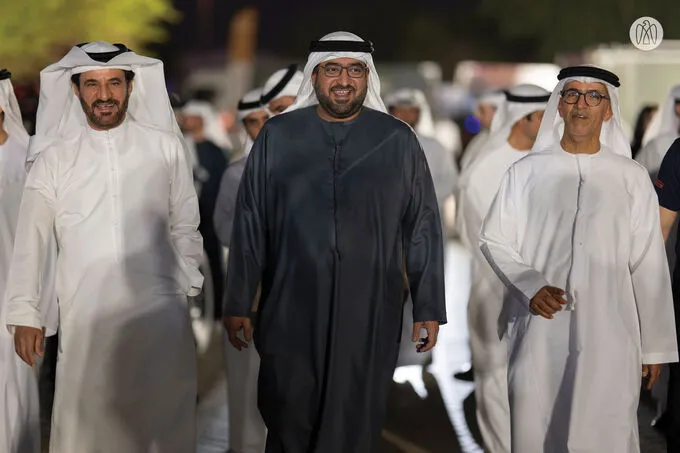 Mohammed bin Hamdan bin Zayed attends 34th Abu Dhabi Desert Challenge